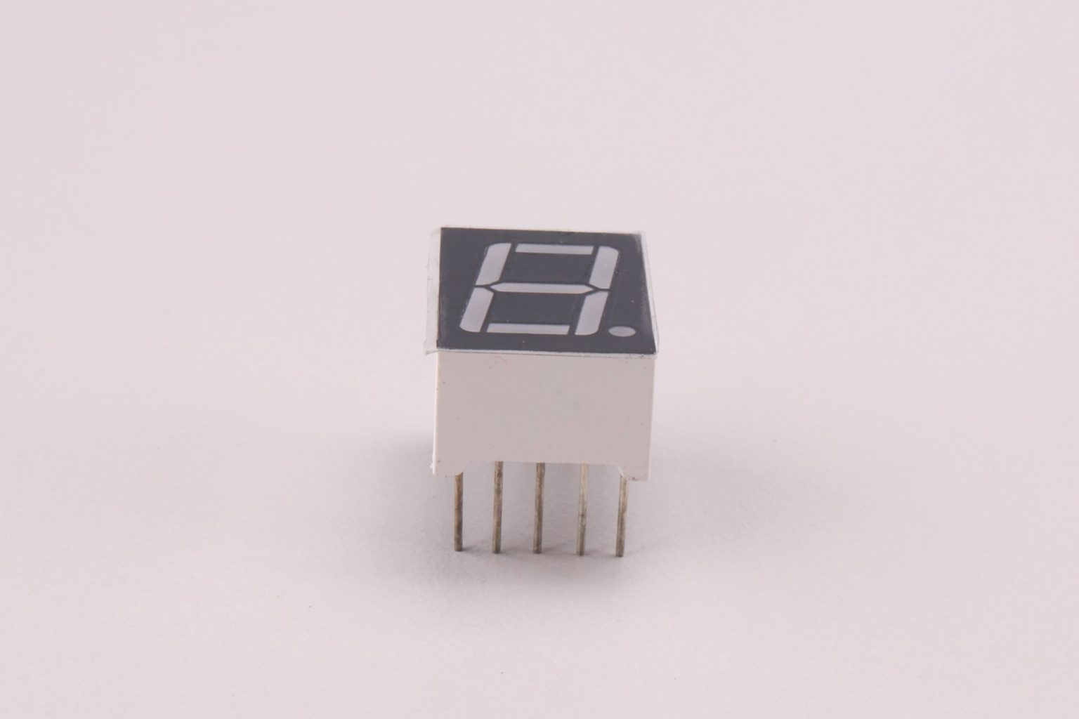 DISPLAY DE LED 7 SEGMENTOS, 0.50, 1 DGT, VERMELHO DIP-10 – Loja Uninter